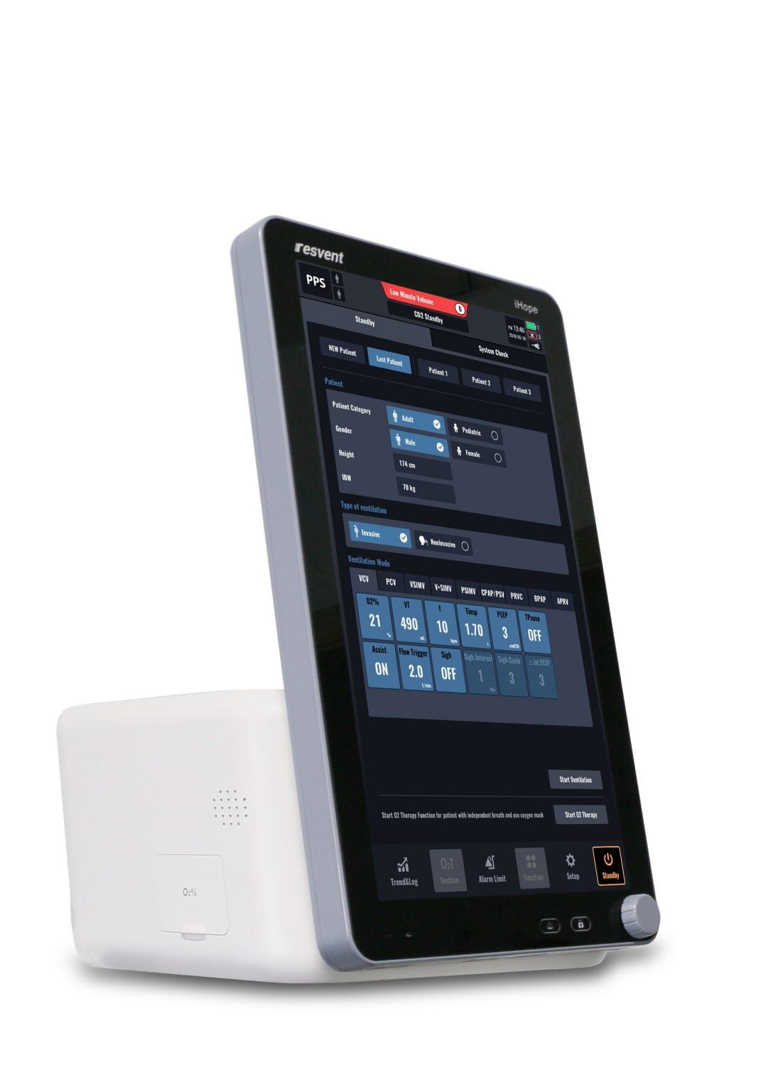 ResVent RS300 Medical Ventilator | CPAPEUROPA.COM