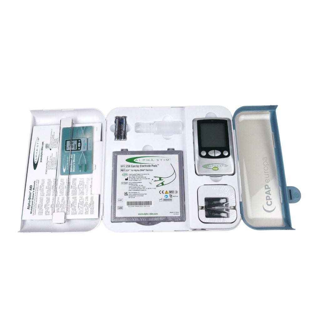 Alpha-Stim AID CES Therapy Device – Cranial Electrotherapy Stimulator