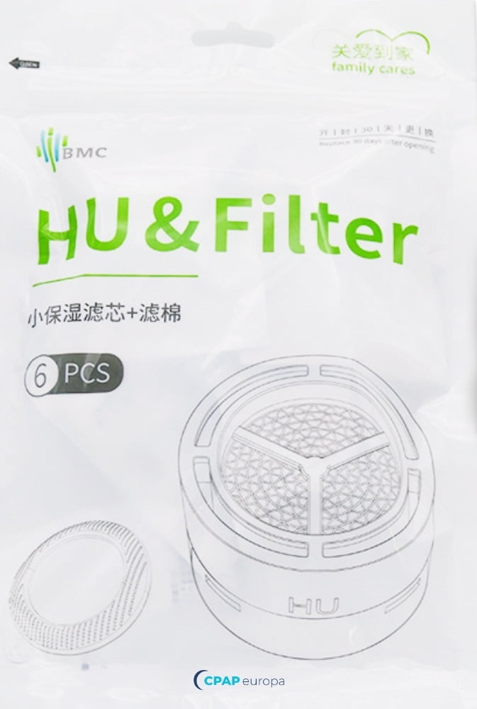 BMC HU Standard Filters – 6 Pack | CPAPEuropa.com