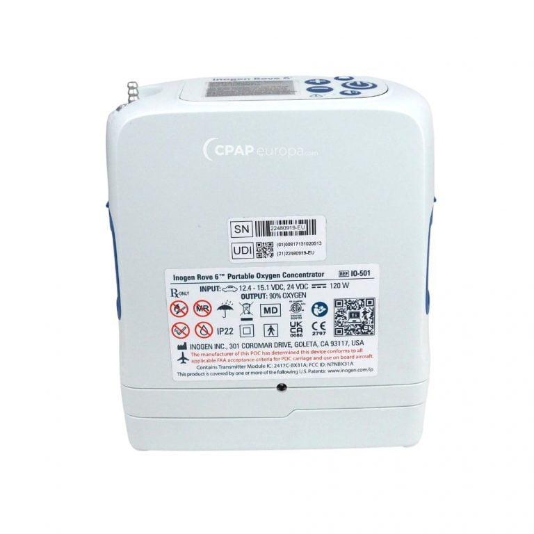 Inogen ROVE 6 (Double Battery) - Portable Oxygen Concentrator | CPAPeuropa.com