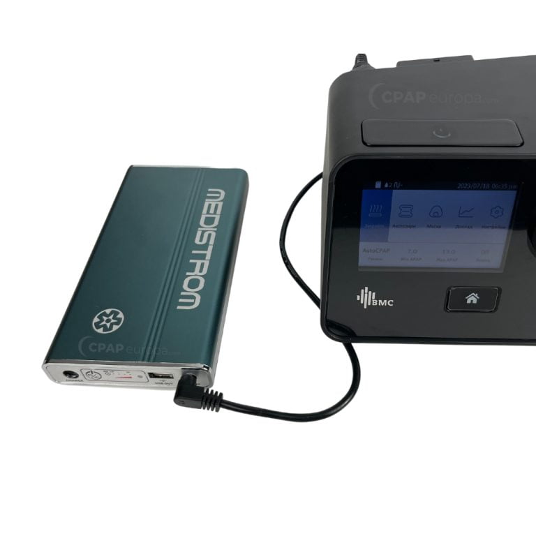 BMC G3 Auto CPAP - Medistrom Pilot 24 CPAP Battery